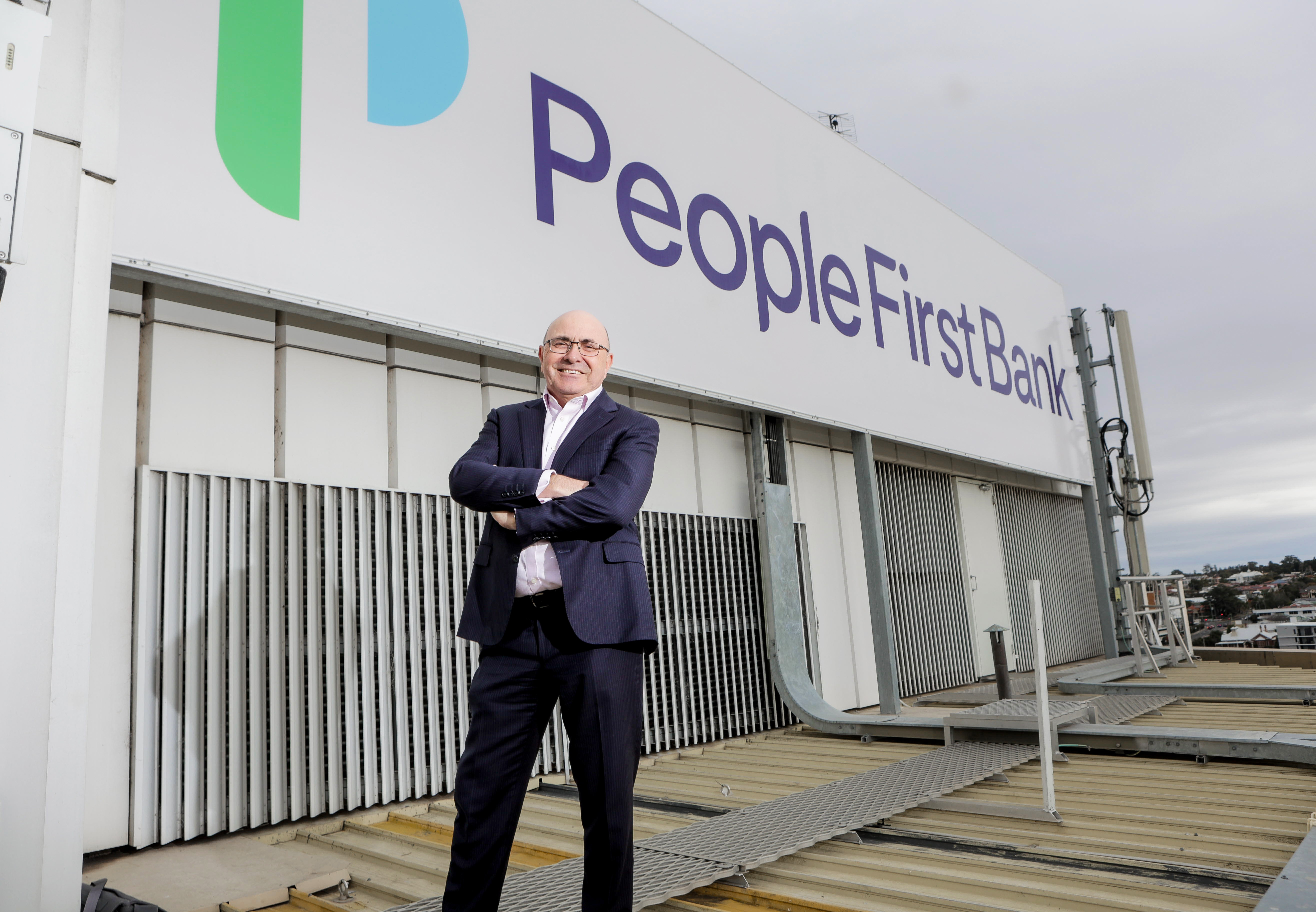 People First Bank signage gives new look to Toowoomba skyline ...